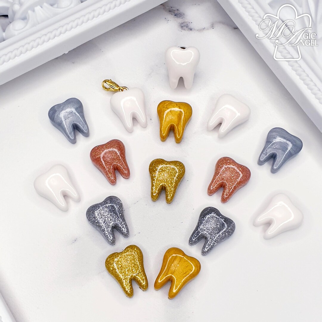 Gold Tooth Magnet, Pendant, Pin: Dental Decor Gift - Etsy