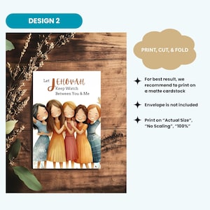 JW Printable Farewell Card | JW Goodbye Card | Moving Away Card | JW ...