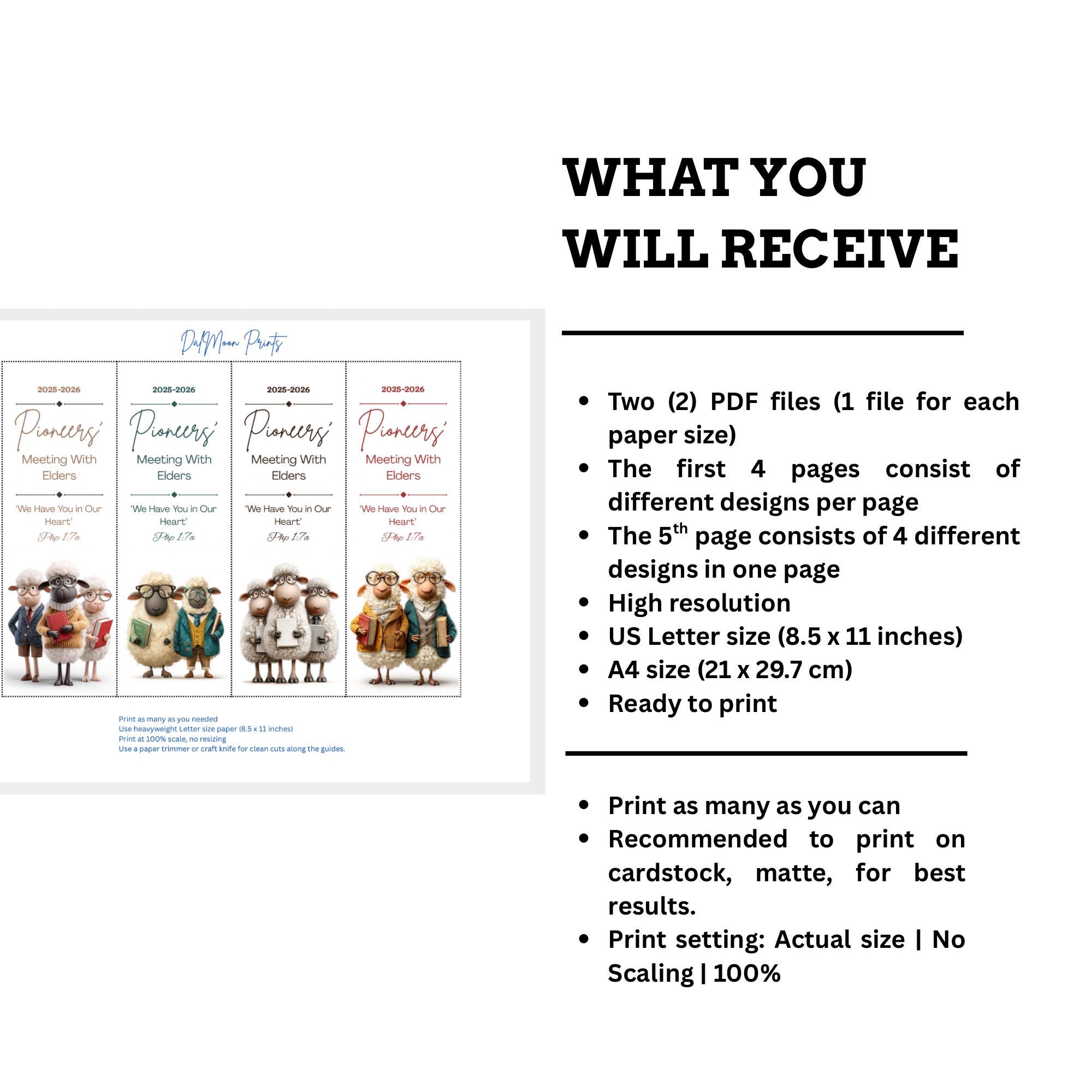 Pioneer Gifts Bookmarks | JW Printable | Bookmarks | Gifts JW | Annual ...