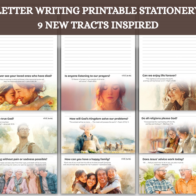 Bible Tract Template - Etsy UK