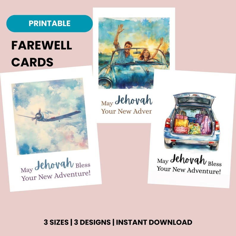 JW Printable Farewell Card | JW Goodbye Card | SKE Need Greater Bethel ...