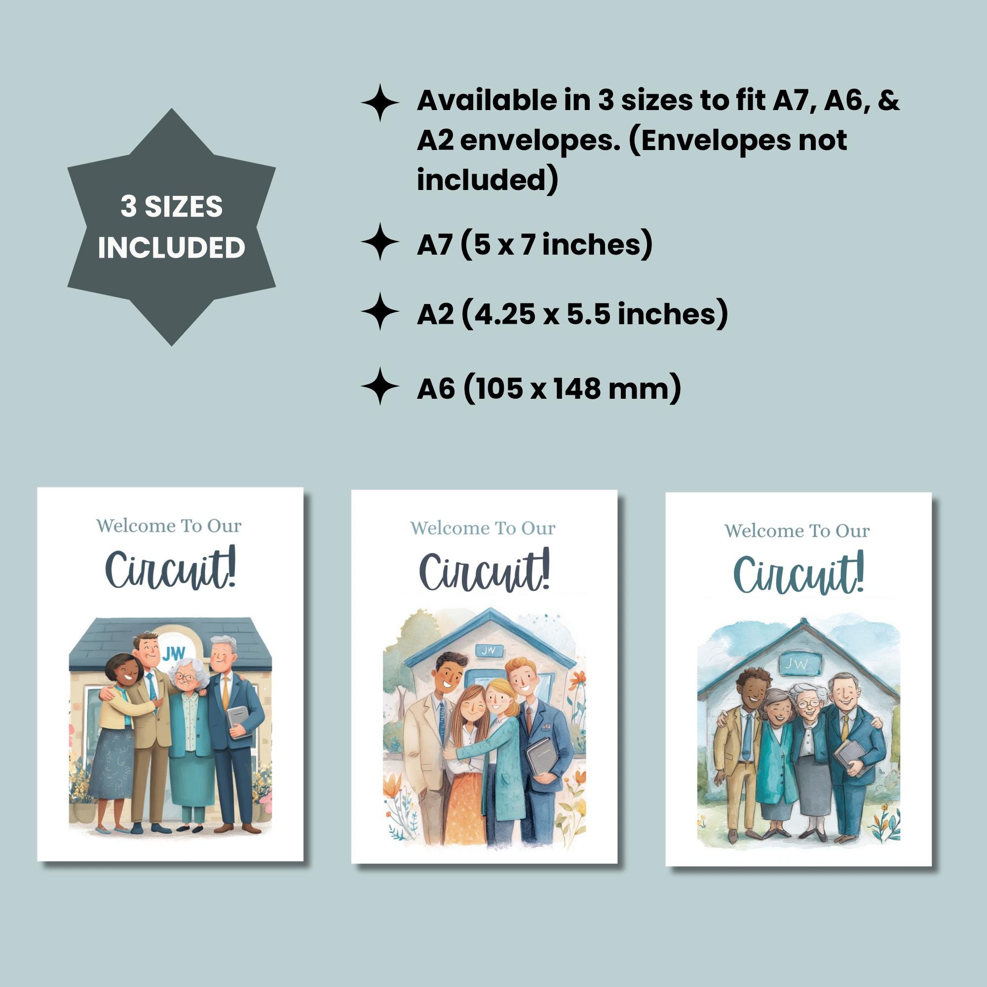 JW Welcome Card for Circuit Overseer – Printable Greeting Card ...