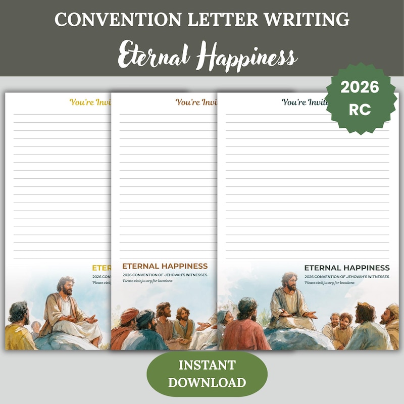 Jw Letter Writing 2026 - Etsy