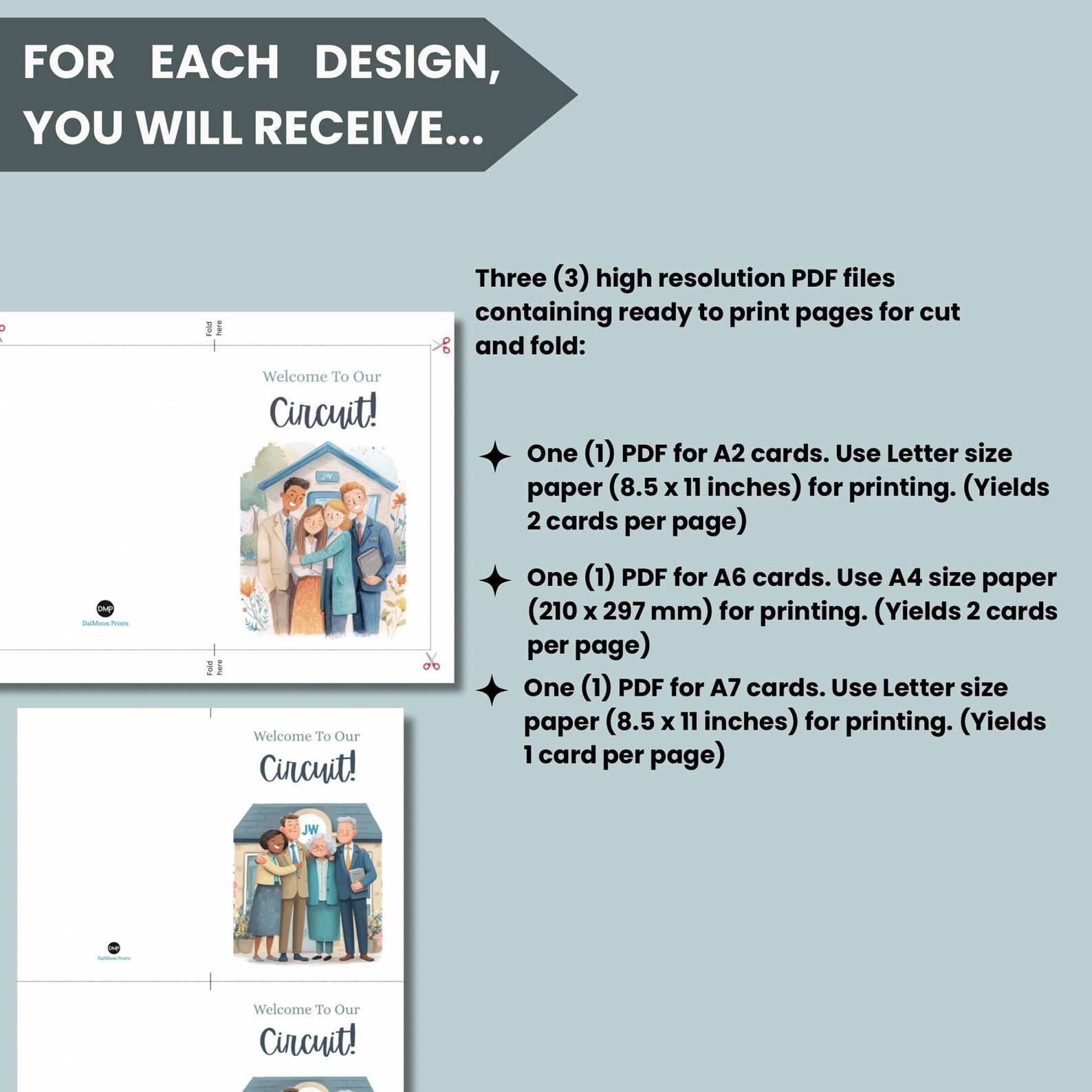 JW Welcome Card for Circuit Overseer – Printable Greeting Card ...