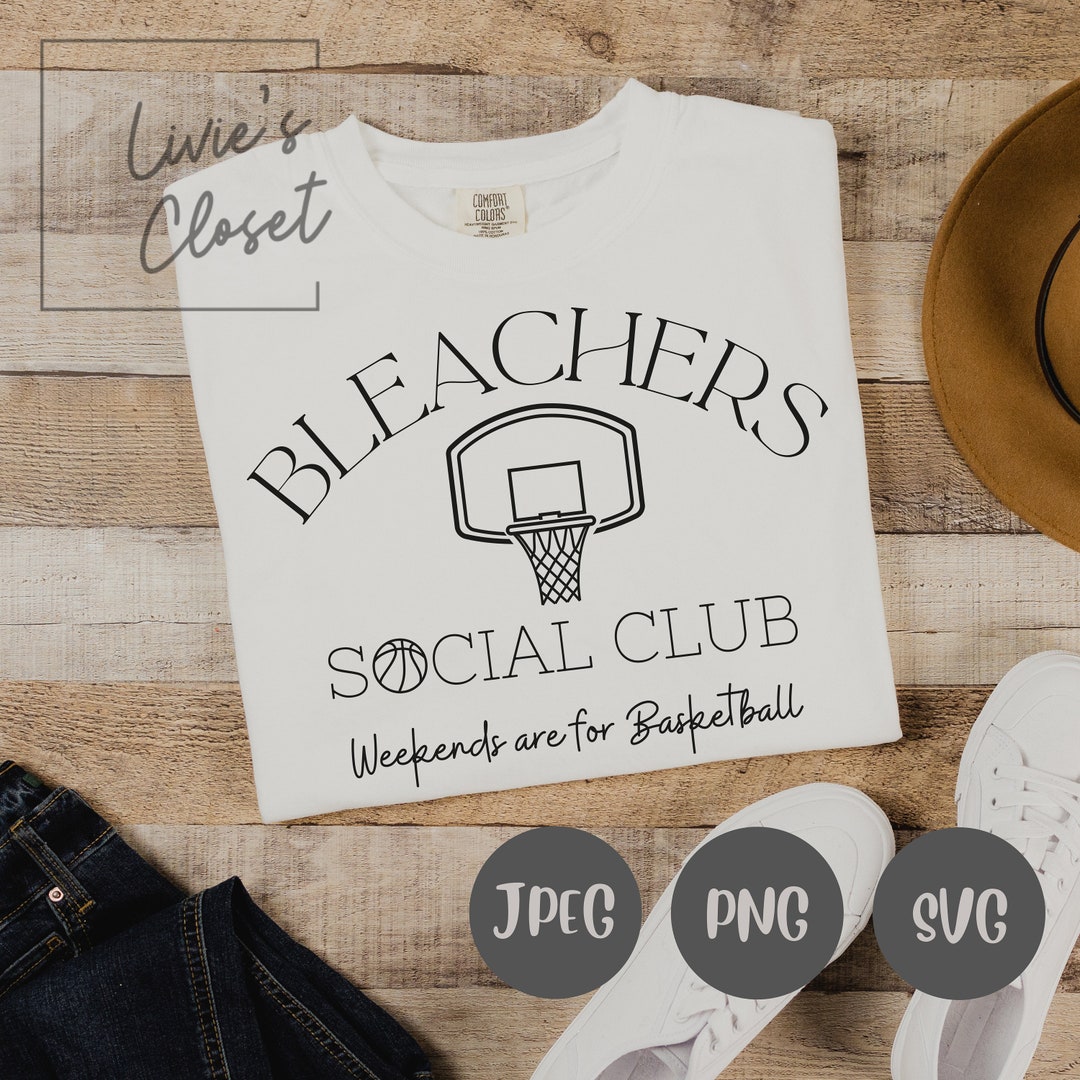 Basketball Mom SVG, Bleachers Social Club, Basketball SVG, Basketball ...