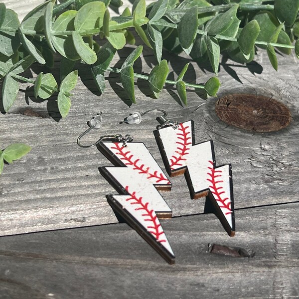 Baseball Earrings - Etsy