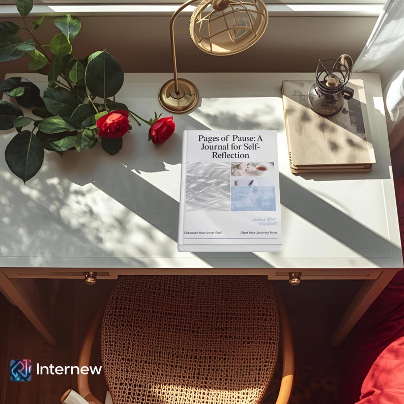 Journal Editable Canva Template Self Reflection Journal Printable ...