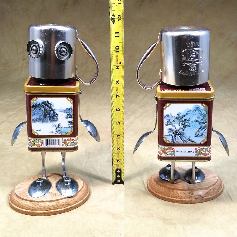 Robot Sculpture - Etsy