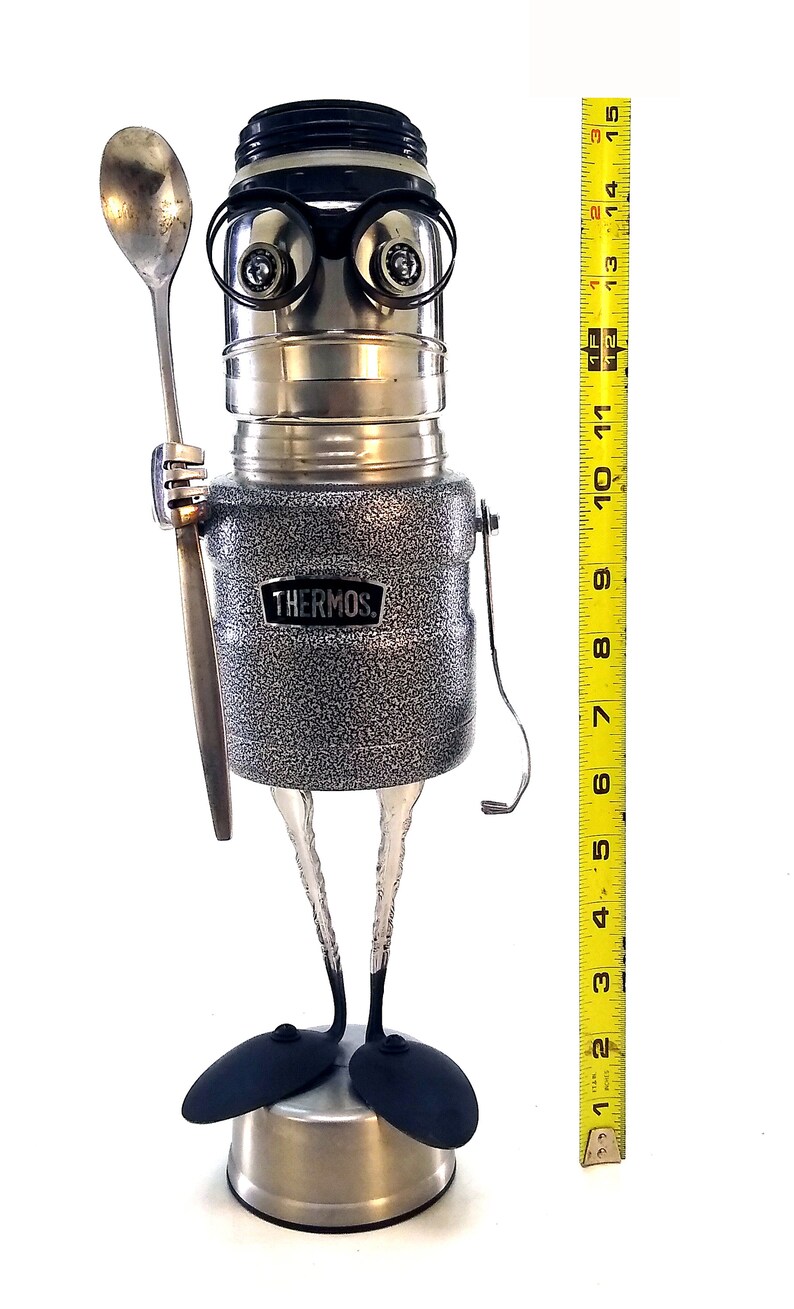 Captain Thermo Bot Steampunk Assemblage Robot Sculpture - Etsy