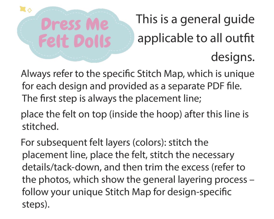 ITH Felt Doll Pattern Quiet Book Girl 5x7 Hoop Digital Download - Etsy