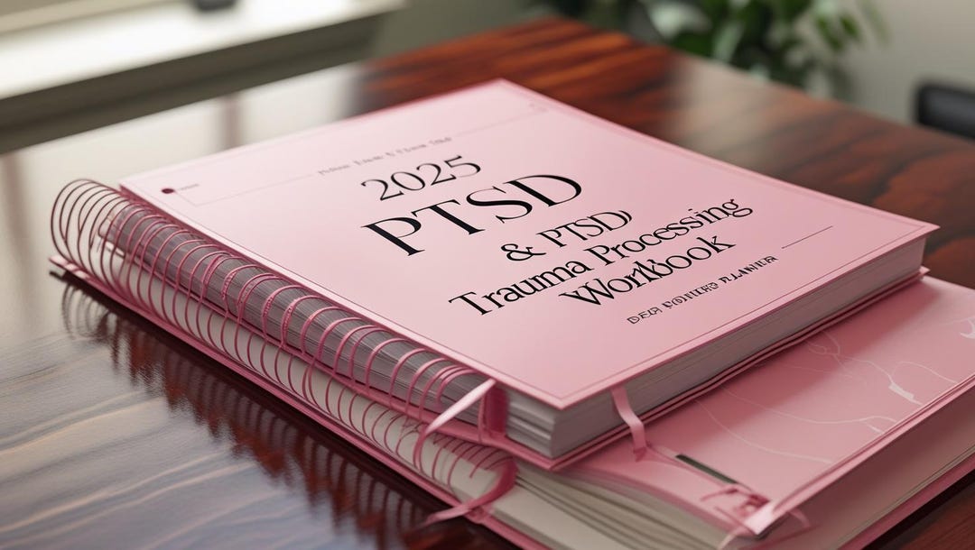 Supportive PTSD Processing Workbook, Empowering Trauma Healing Journal ...