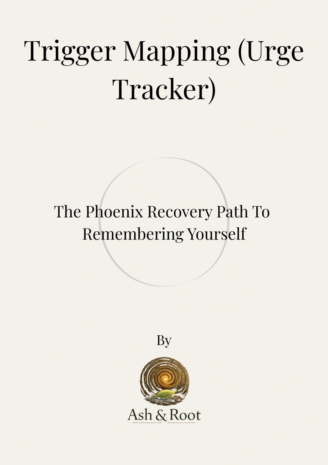 Urge & Trigger Mapping Worksheet, Addiction Recovery Tool, Trauma ...