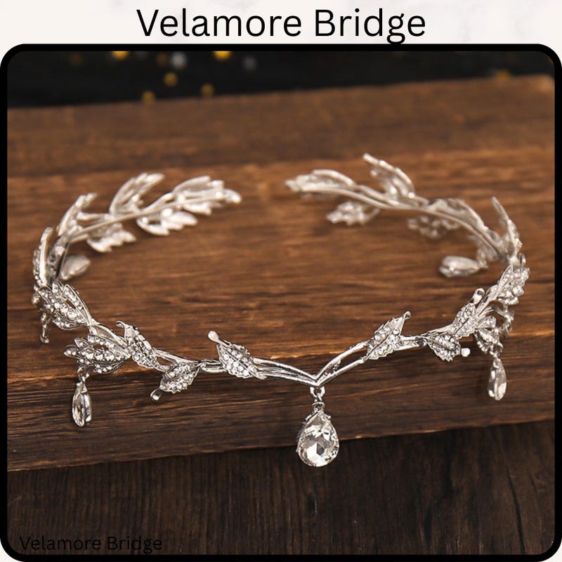 Fairy Elf Crown Silver - Etsy