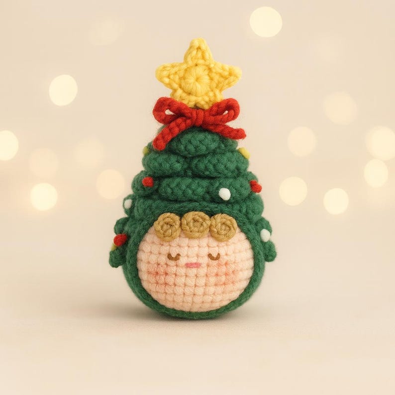 Merry Spruce Sprite Christmas Crochet Pattern – Amigurumi Christmas ...