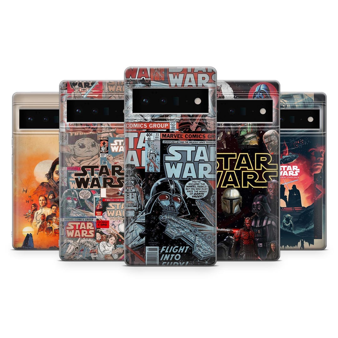 Star Wars Phone Case Movie Poster Jedi Cover for Google Pixel 10, 9A, 8 ...