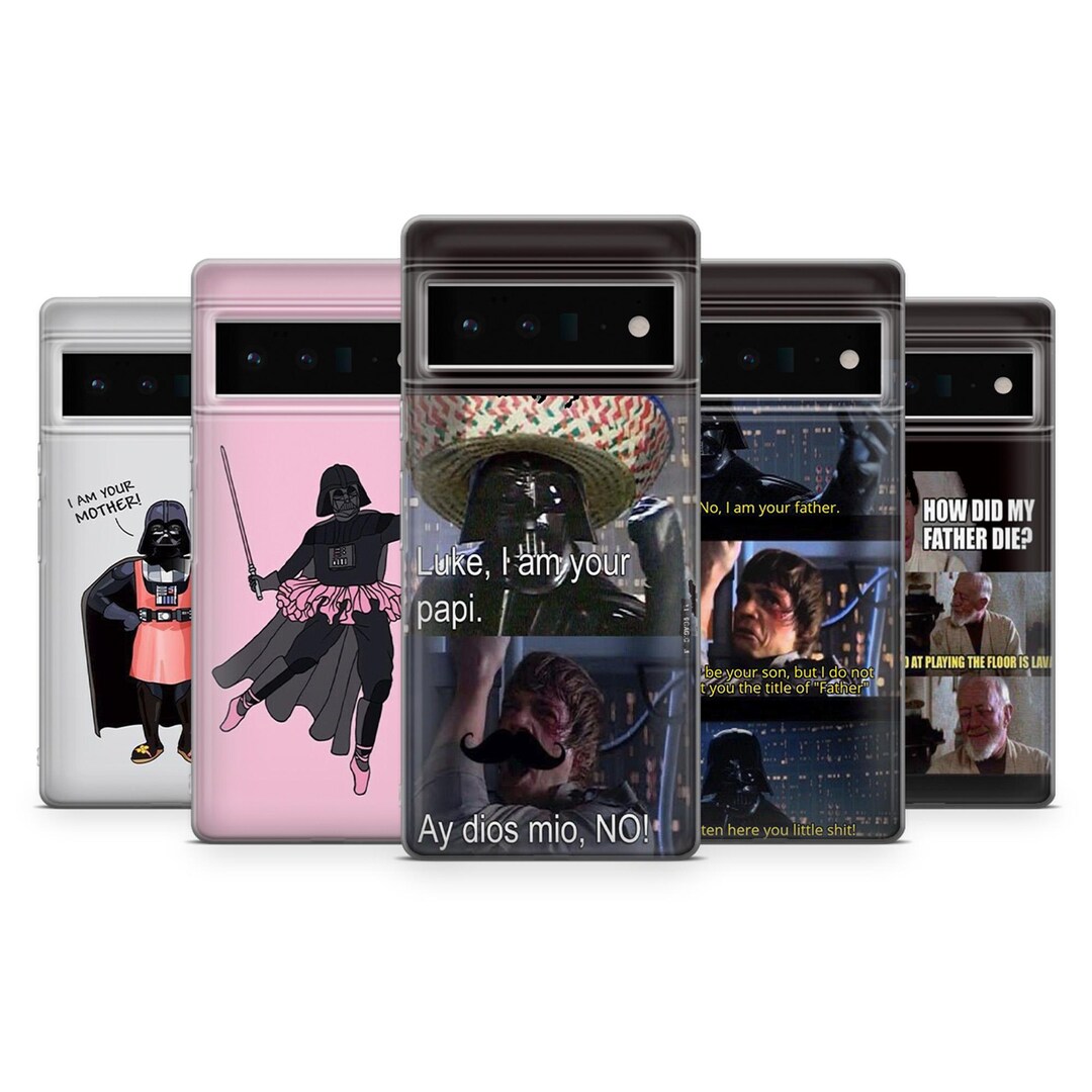 Star Wars Phone Case Humor Quotes Cover for Google Pixel 10, 9A, 8, 7 ...