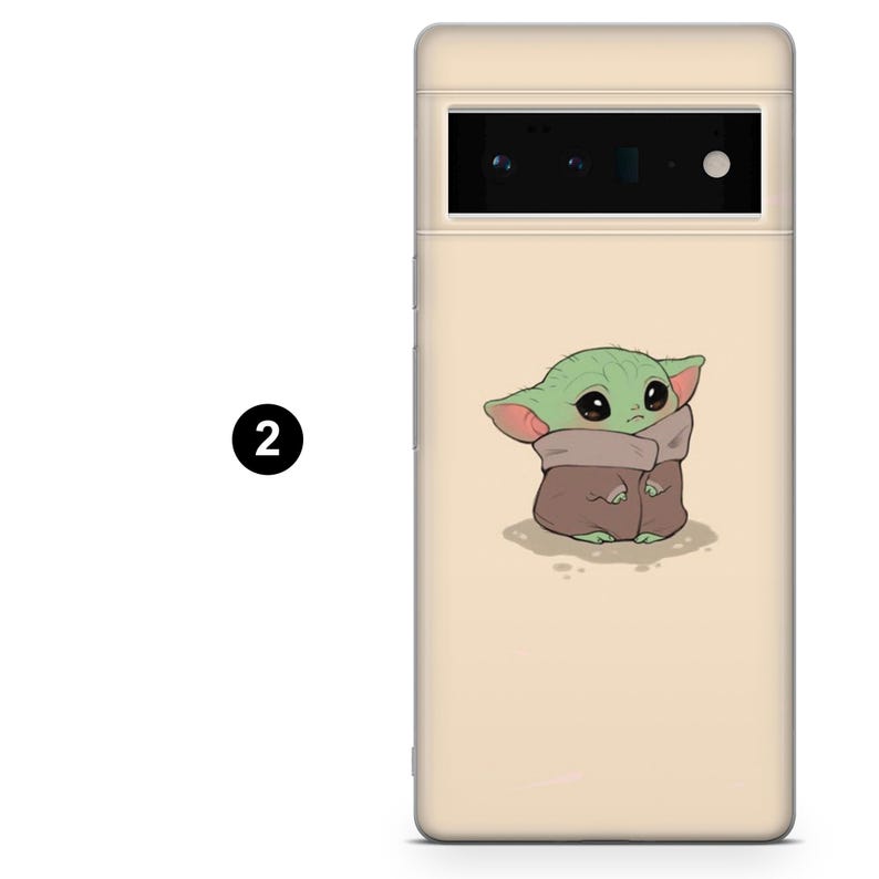Baby Yoda Phone Case Grogu Star Wars Cover for Google Pixel 10, 9A, 8 ...