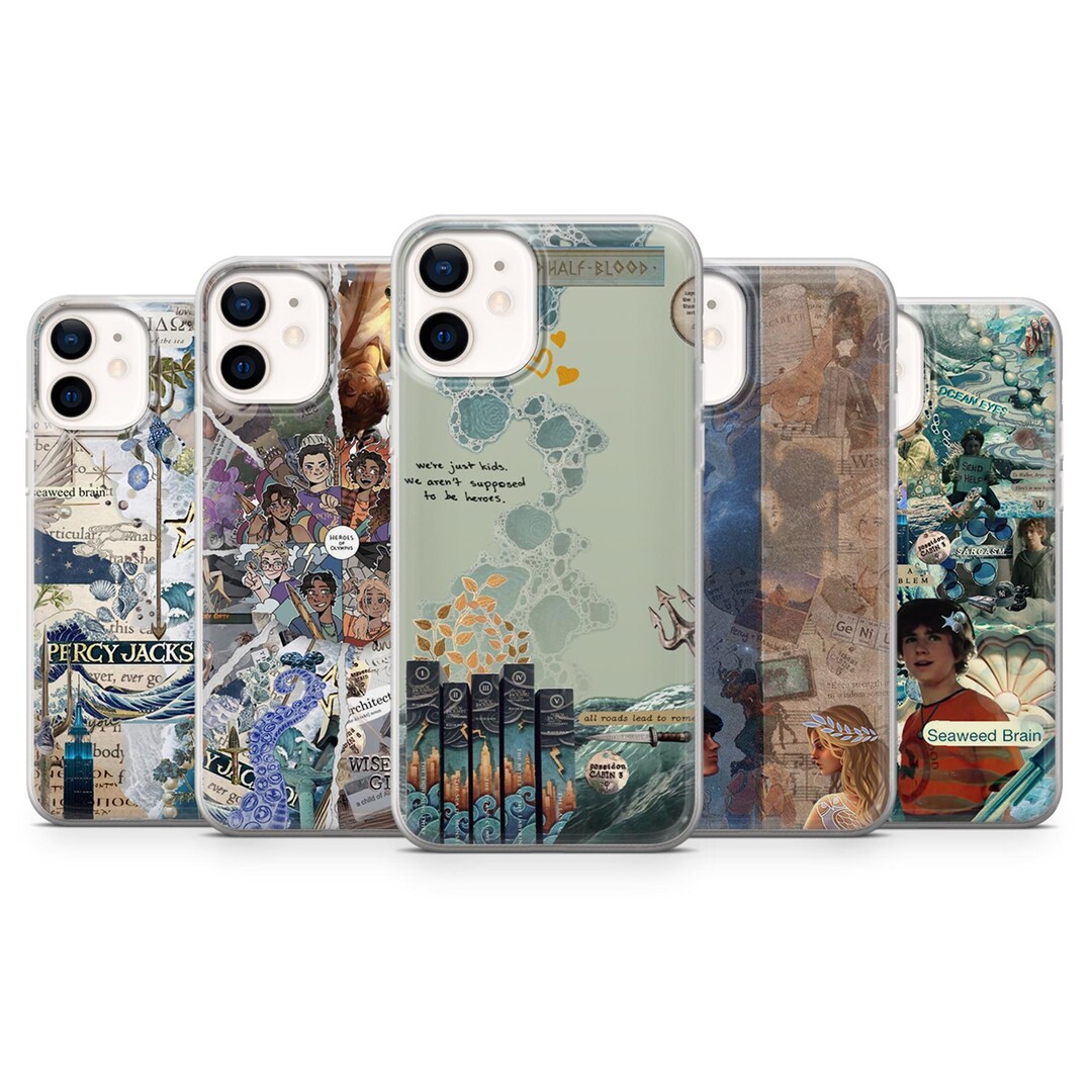Percy Jackson Phone Case Greek Riptide Cover for iPhone 17, 16, 15, 14 ...