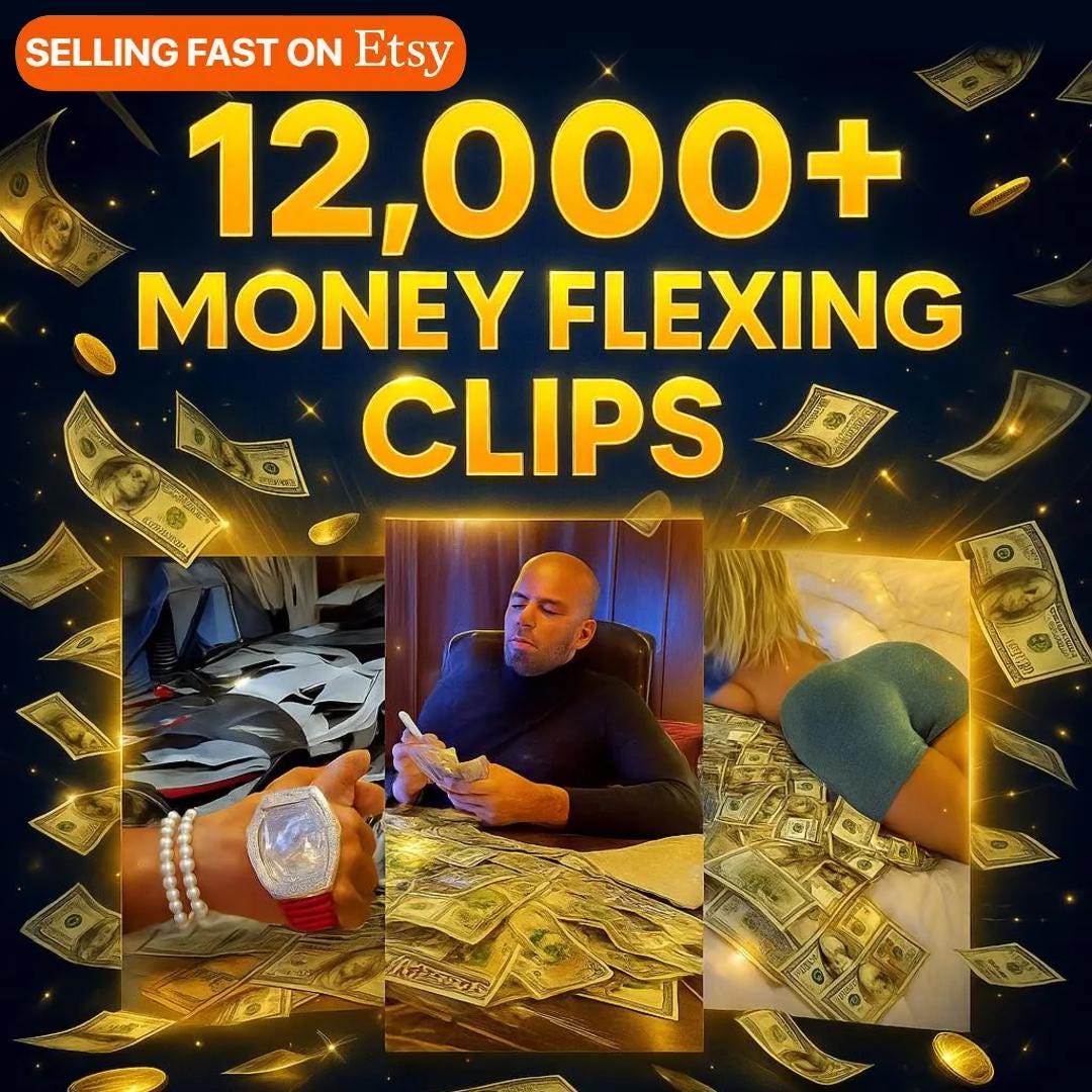Viral Luxury Lifestyle Reels: 12,000+ Money Flexing Clips (PLR + MRR ...