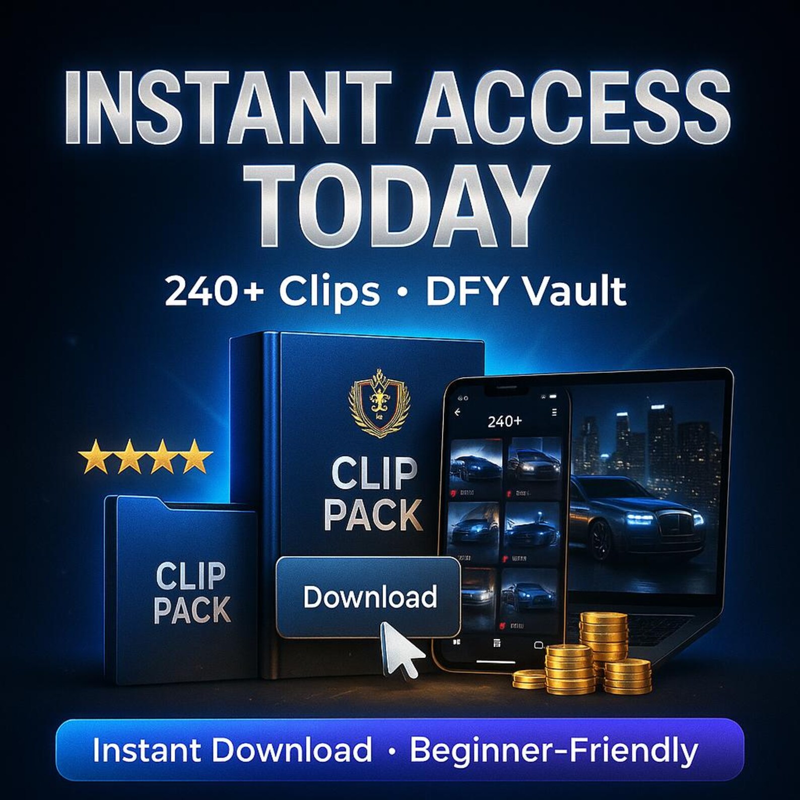 240+ Luxury Car Clips Pack | Cinematic Viral Reels Content | Faceless ...