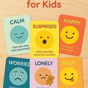 Feelings Flashcards for Kids – 20 Printable Emotion Cards for Toddlers ...