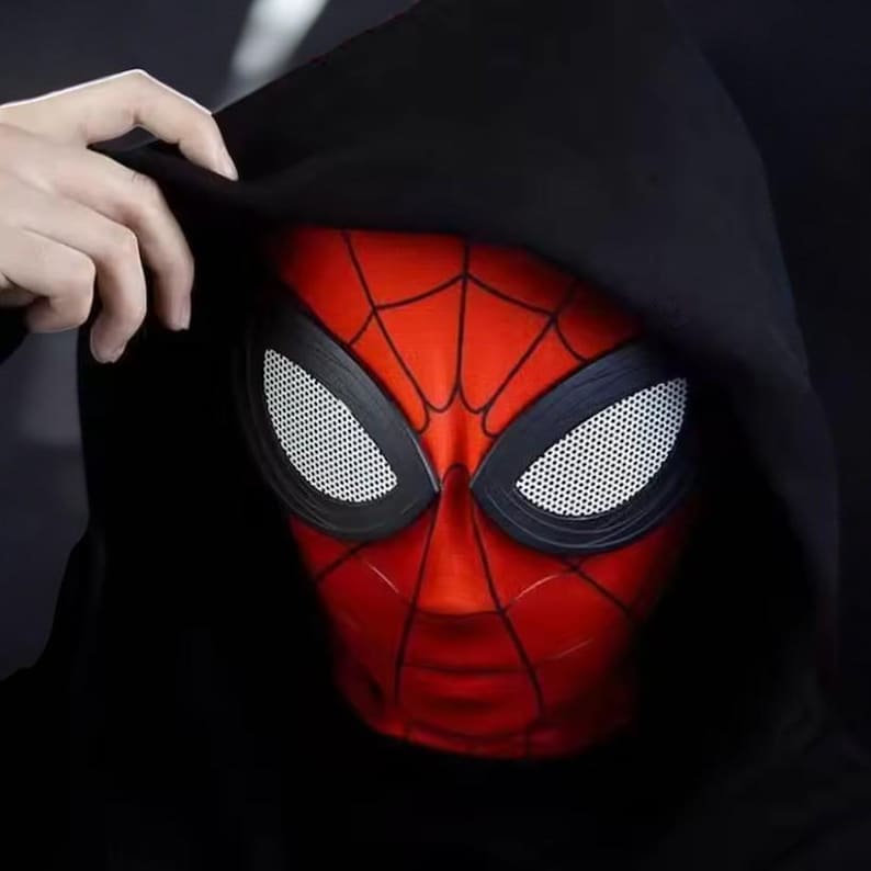 Spiderman Mask Cosplay – Tobey Maguire Inspired Costume – Adult & Kids ...