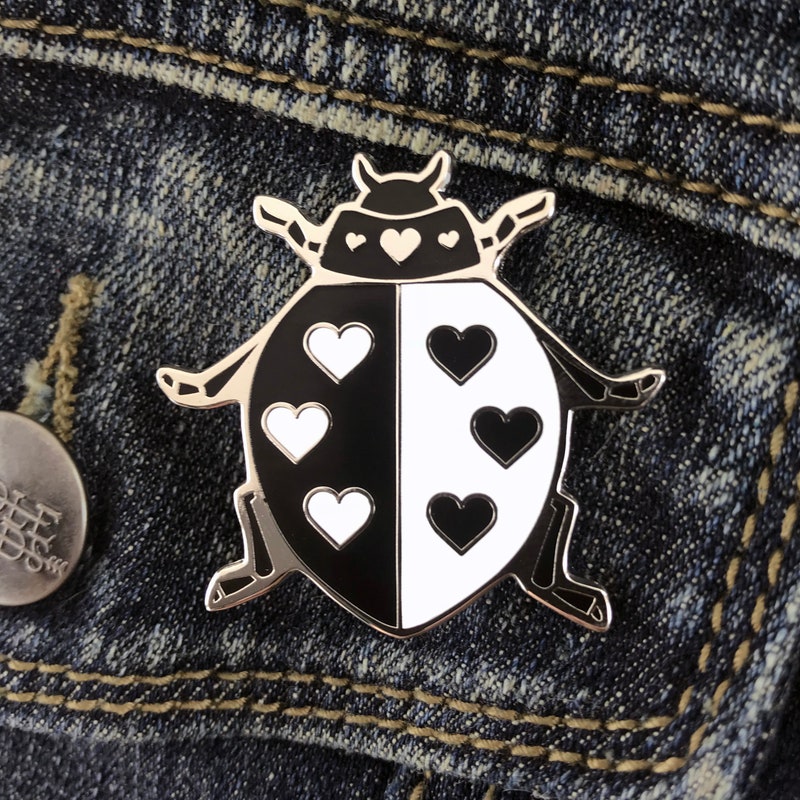 Ladybug Enamel Pin - Etsy