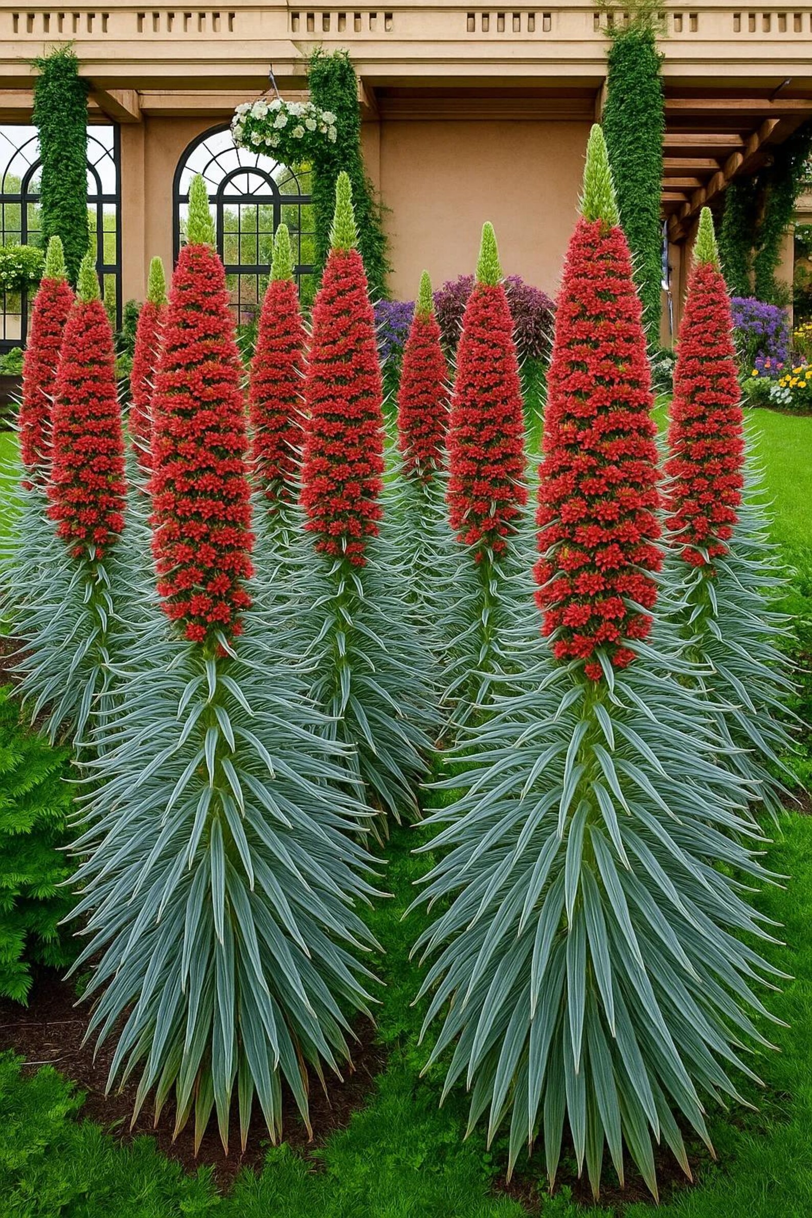 20 Tower of Jewels Seeds – Echium Wildpretii Red Hummingbird Flower for ...