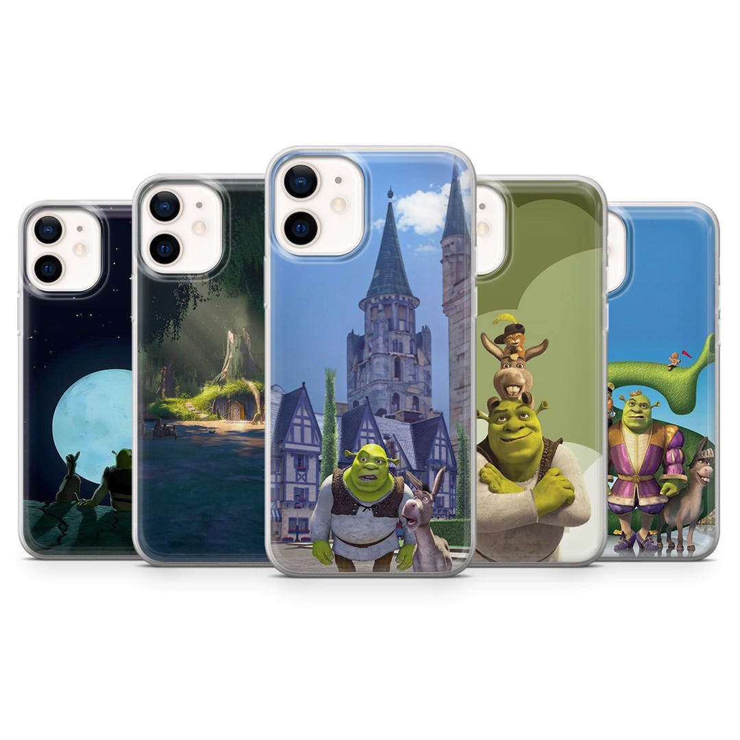 Shrek Phone Case Fiona Donkey Cover for iPhone 17, 16, 15, 14, 13, 12 ...