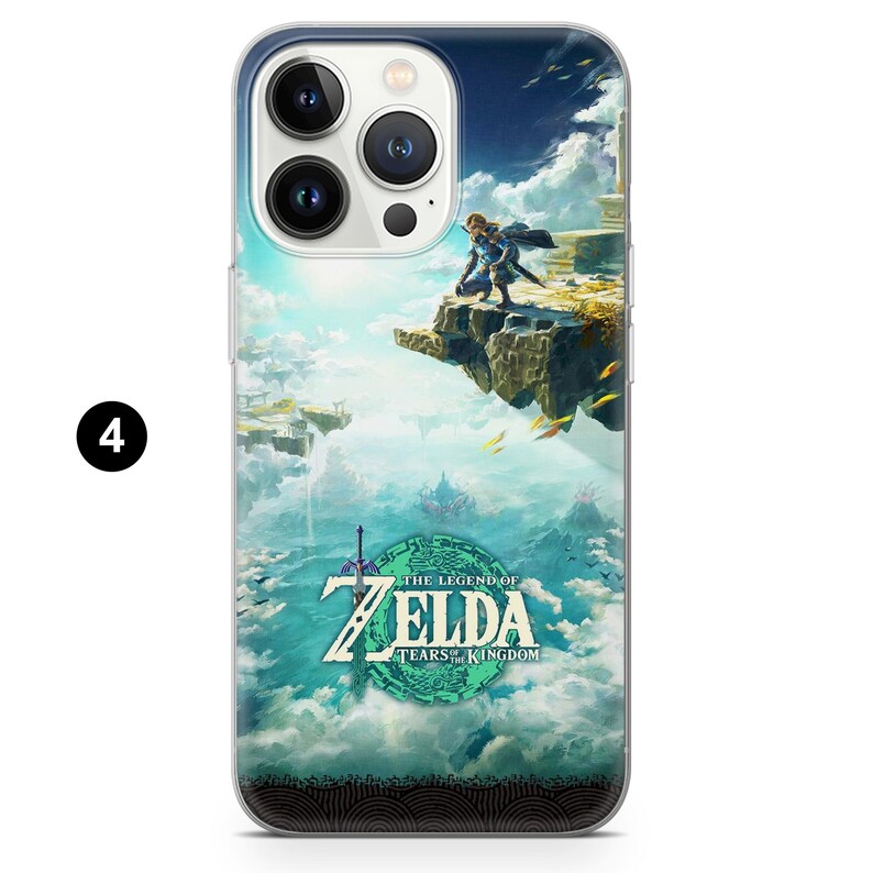 Legend of Zelda Phone Case Princess Game Cover for iPhone 17 Air, 16 ...