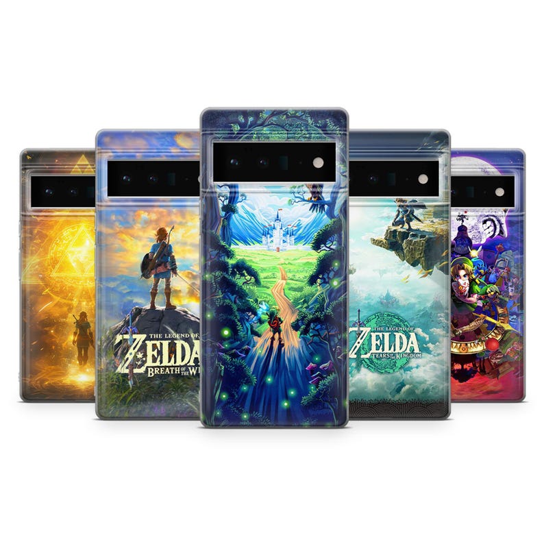 Legend of Zelda Phone Case Princess Game Cover for iPhone 17 Air, 16 ...