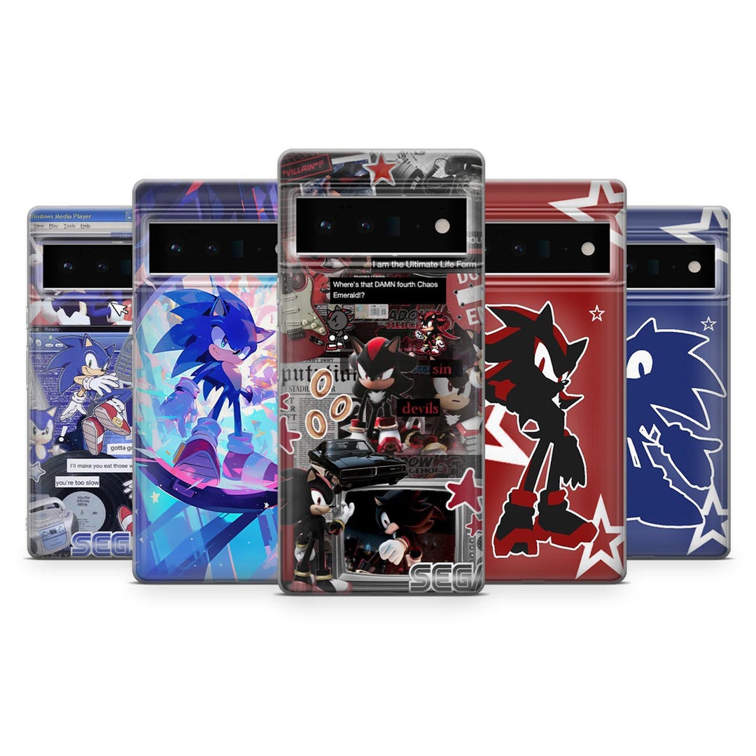Sonic Phone Case Hedgehog Video Game Cover for Google Pixel 10 Pro, 9 ...