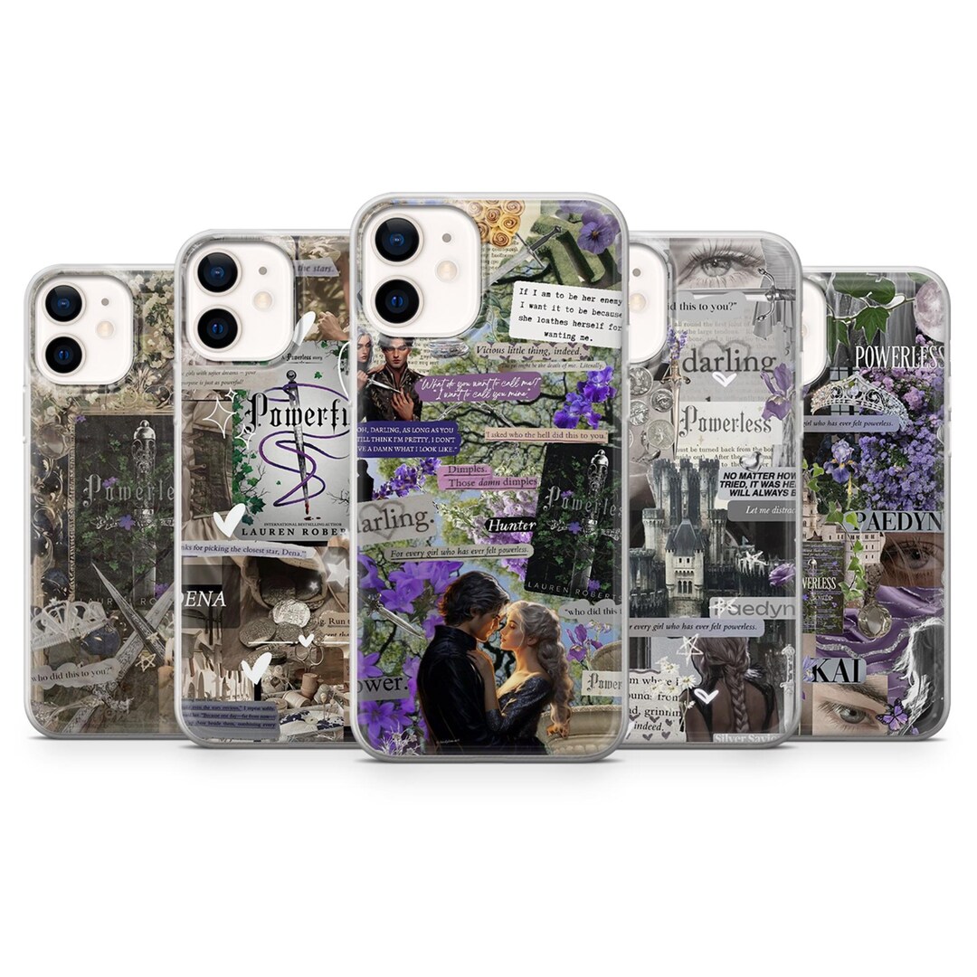 Powerless Phone Case Romance Book Cover for iPhone 16 Pro Max, 15, 14 ...