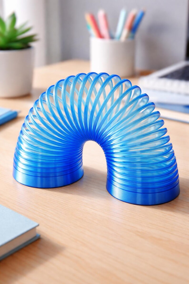 3D Printed Slinky – Fun, Colorful Desk Toy & Fidget - Etsy