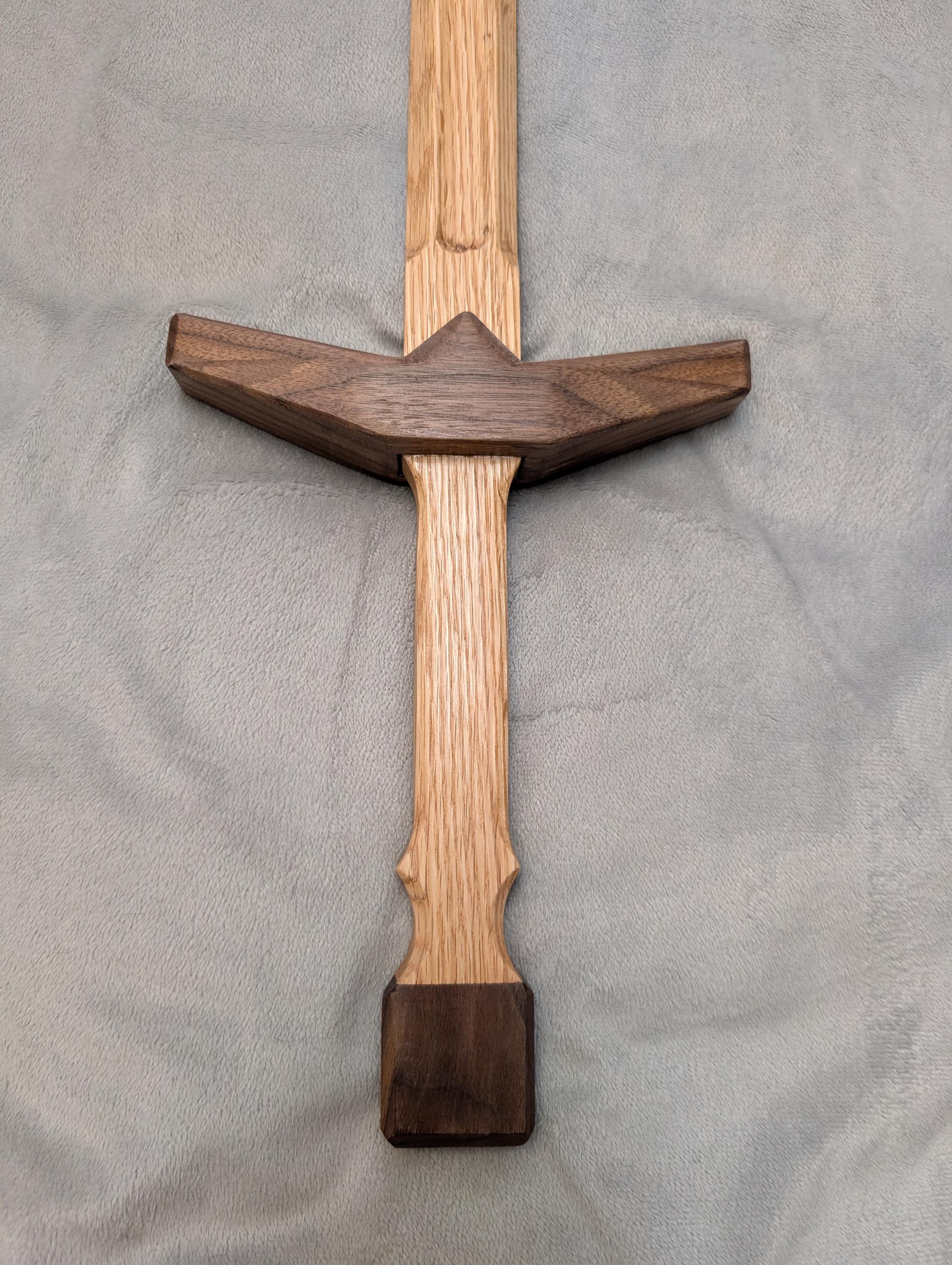 Handcrafted Wooden Sword - Etsy