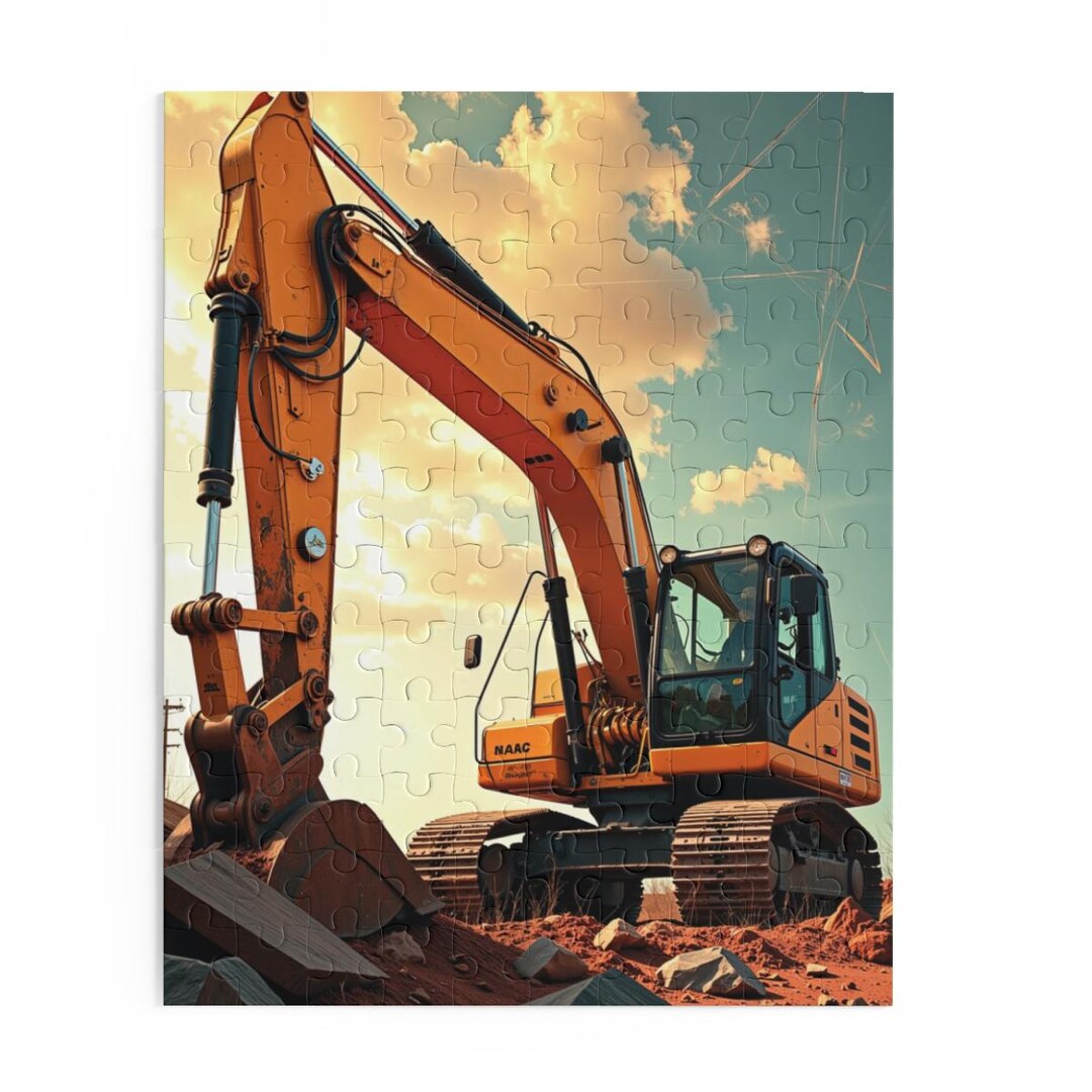 Industrial Cutting Machine Jigsaw Puzzle – 120, 252, 500-piece Perfect ...