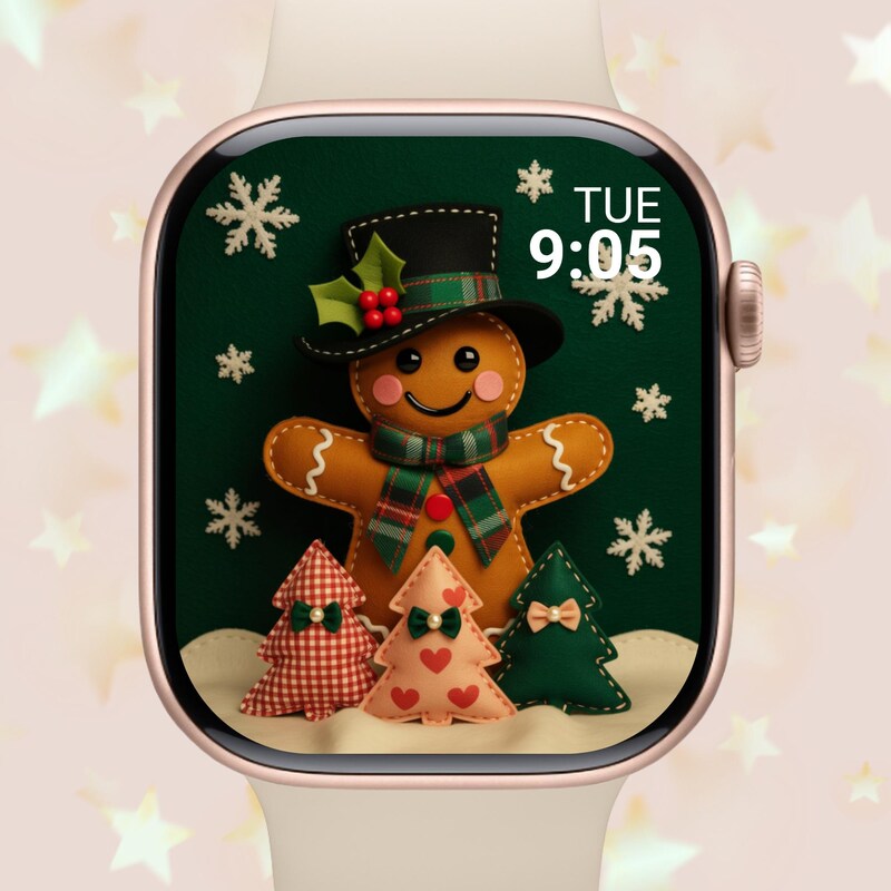 Gingerbread Face - Etsy