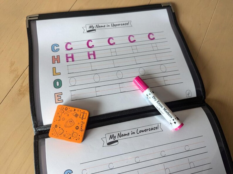 Personalized Name Tracing Workbook | Custom Name Practice Pages ...
