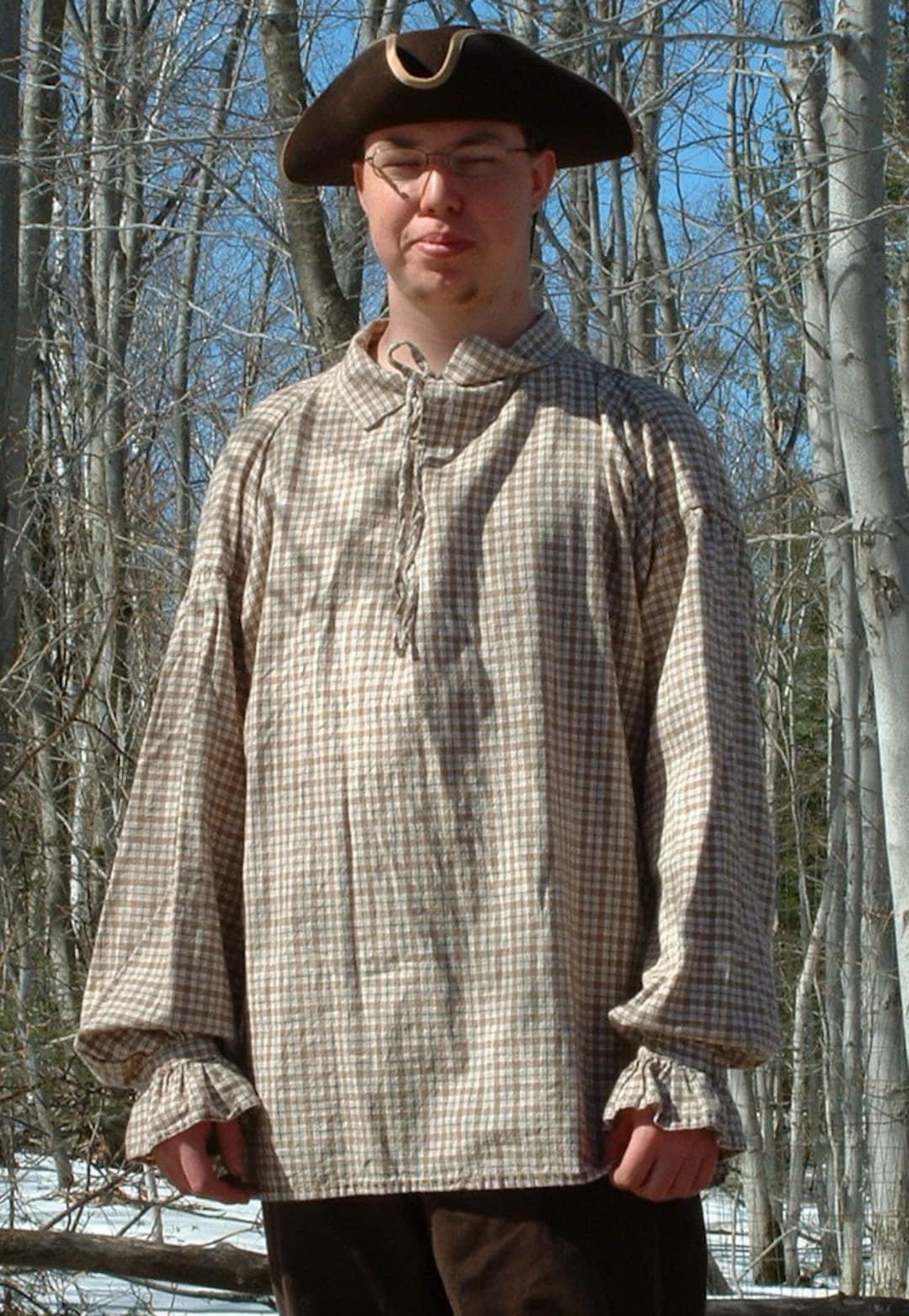 Man's Colonial Shirt - Etsy