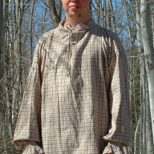 Man's Colonial Shirt | Etsy