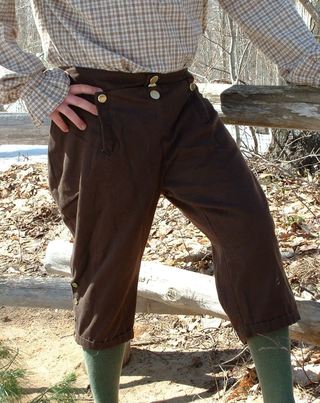 Men's Colonial Drop-front Breeches - Etsy