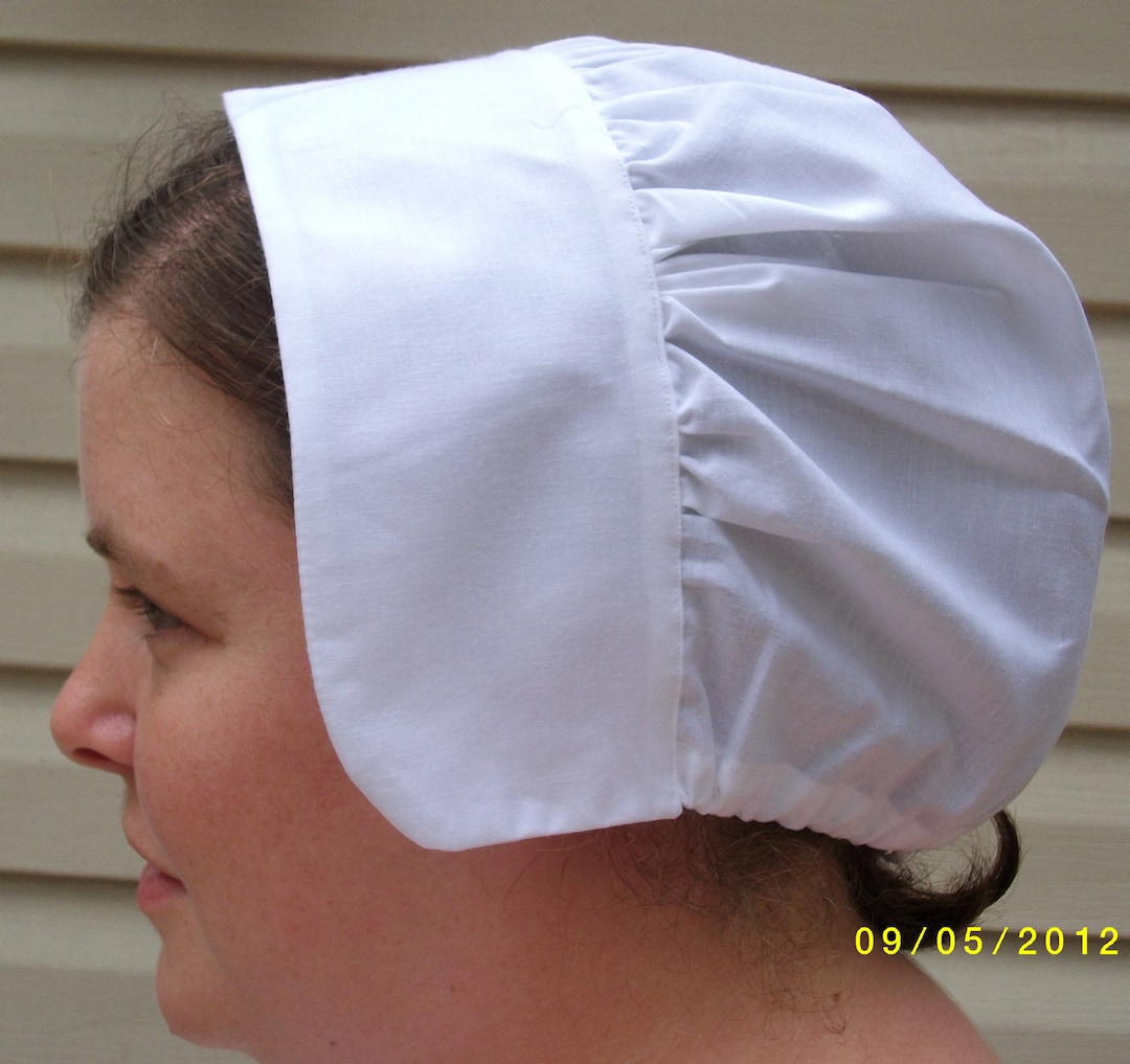 Woman's Plain Cap - Colonial - Etsy