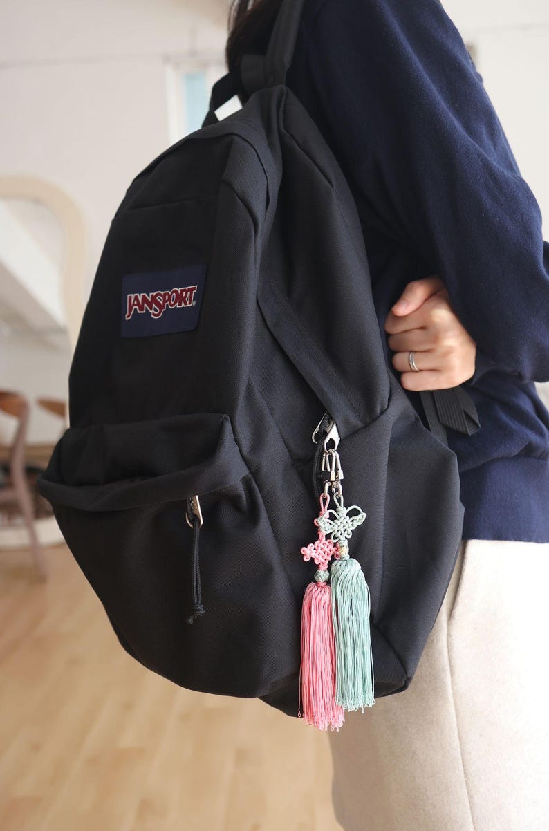 Premium Handmade Norigae | Hanbok Keychain With High-end Strawberry ...