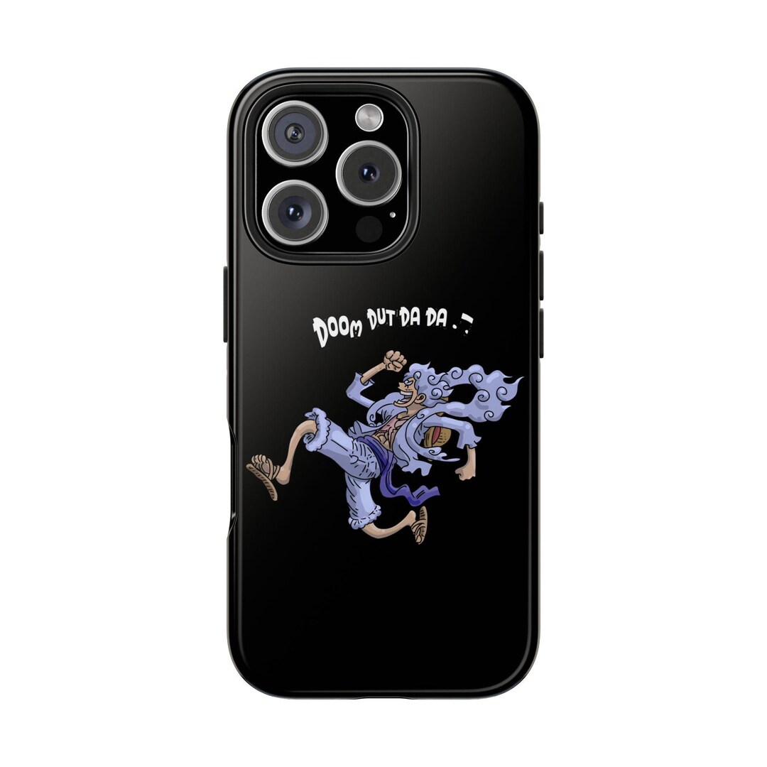 Luffy Gear 5 Phone Case | One Piece Anime Fan Art | Funny Doom Dut Da ...