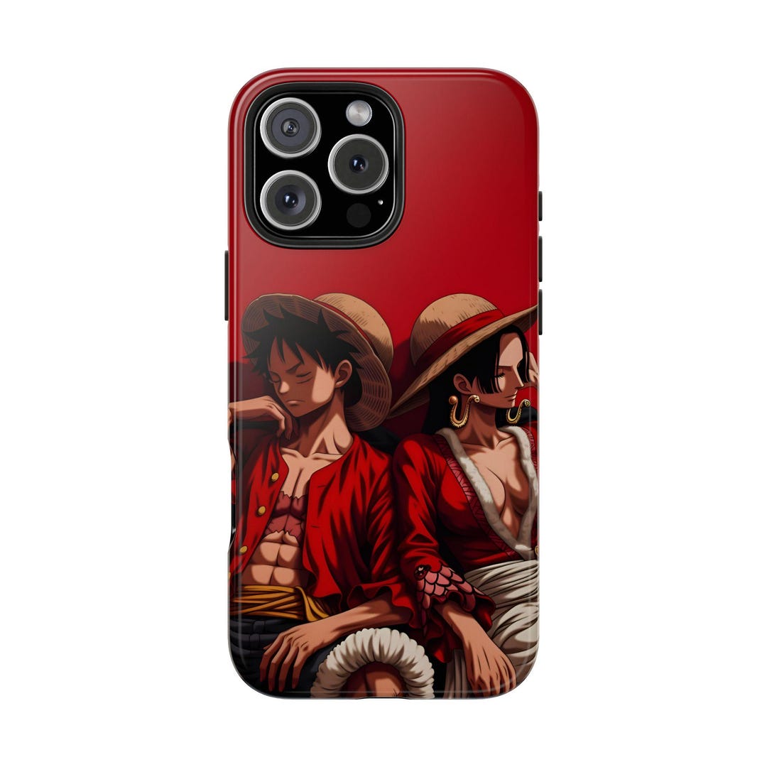 Luffy and Hancock Fan Art Phone Case | One Piece Anime Couple Design - Etsy