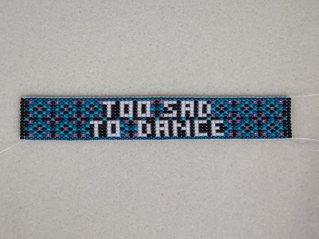 Too Sad to Dance Inspired Bracelet - Jungkook - Etsy
