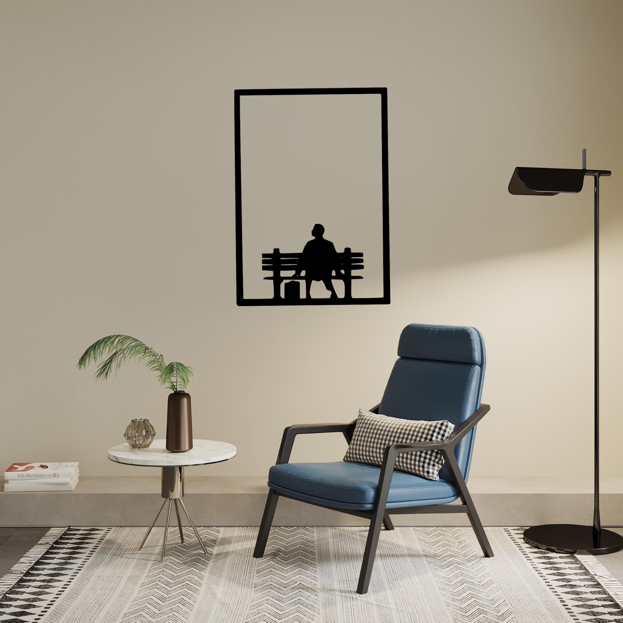 Forrest Gump Dxf Svg Pdf Ai Files | Engraving Decal | Silhouette ...