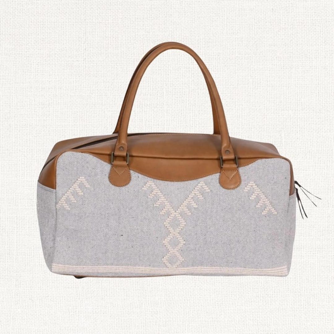 Eden Duffle Bag – Full-grain Leather Weekender Travel Bag | Handmade in ...