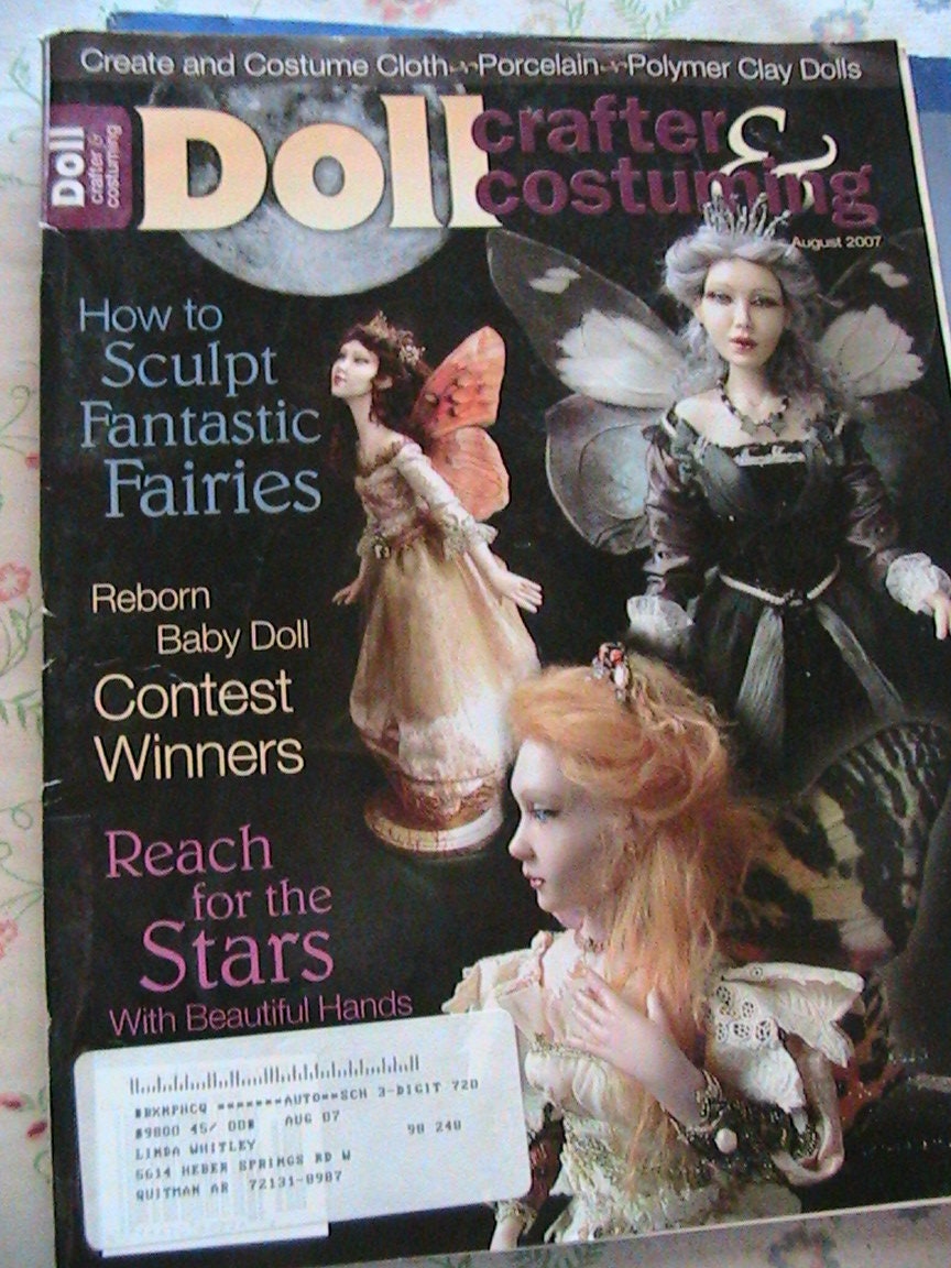 Doll & Model Making Porcelain costuming~how-to~variety RARE DOLL ...