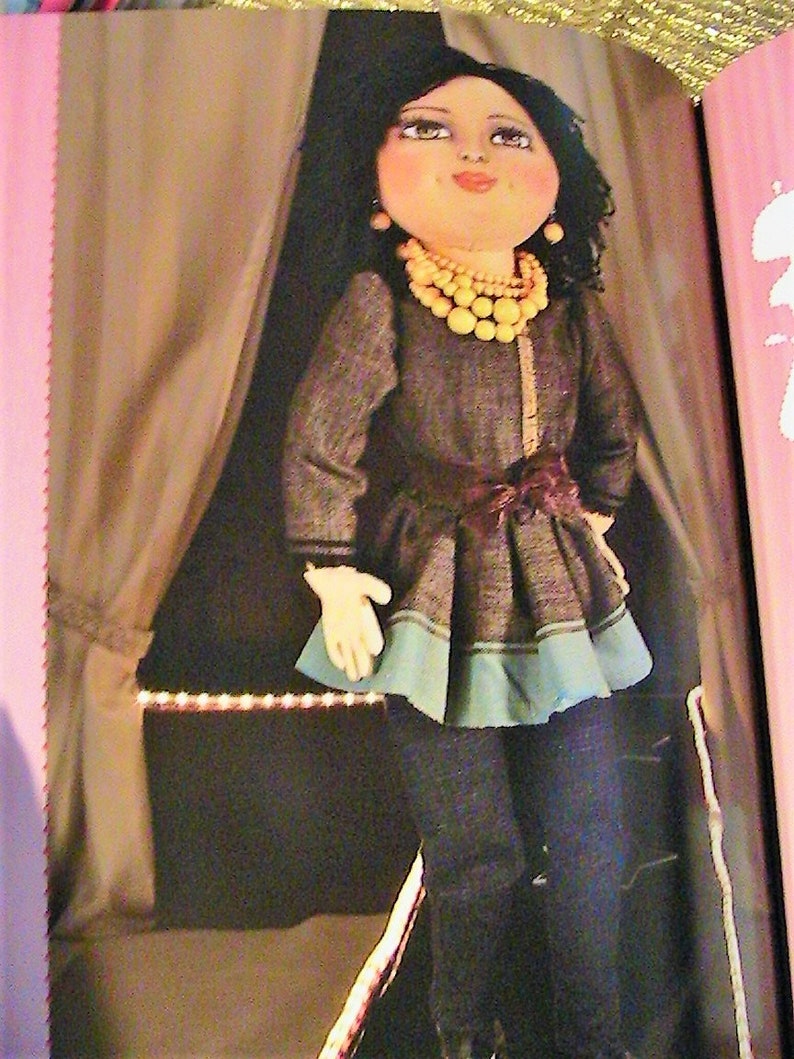 DoLL FaSHIONISTAS-Ellen Lumpkin Brown-cloth patrones de | Etsy